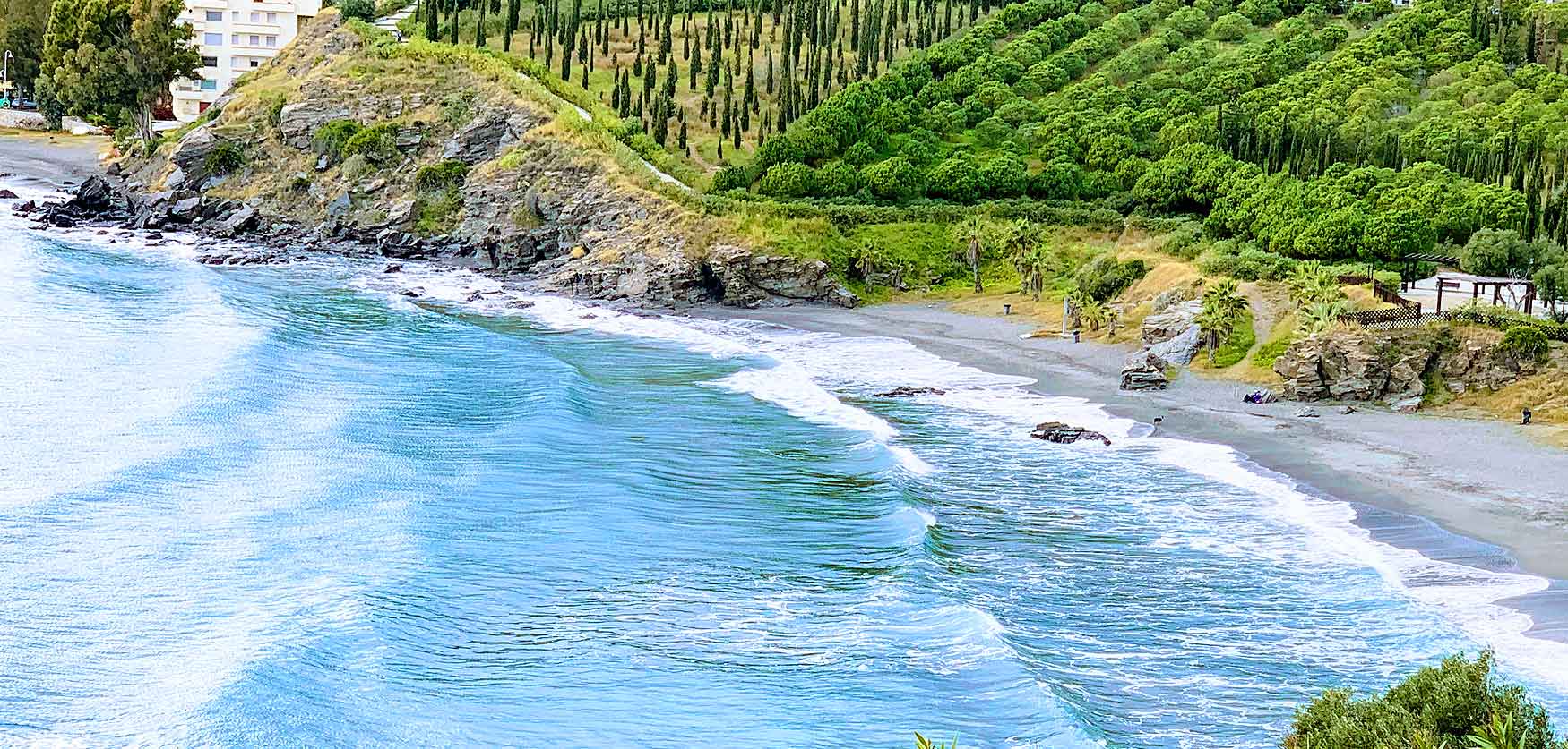 Calabajio Beach in Almuñécar! Granada, Spain in the Costa Tropical